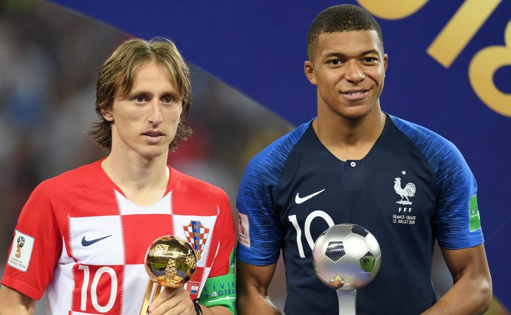 Luka Modric vs. Kylian Mbappe: Real Madrid teammates collide over ...